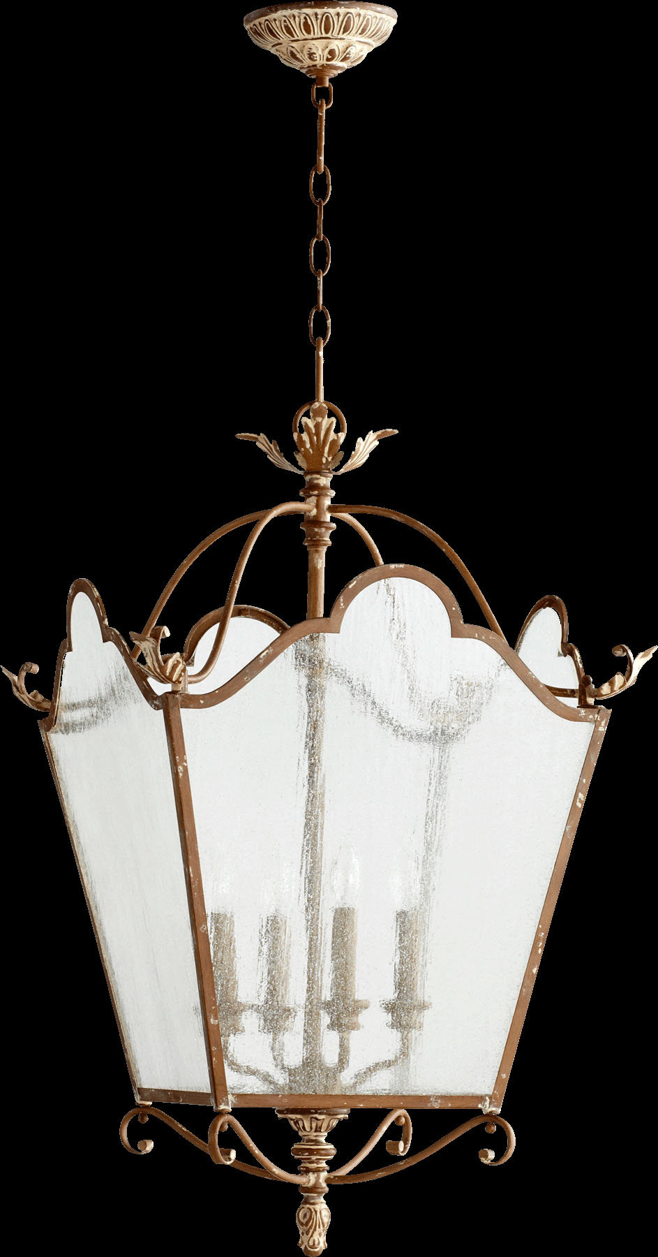 Laurel Foundry Modern Farmhouse Solange 4 - Light Lantern Geometric ...