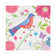 ClassicLiving Damask Floral And Bird II by Farida Zaman - Wrapped ...