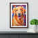 Marlow Home Co. Golden Retriever Cubism - Single Picture Frame Print on ...