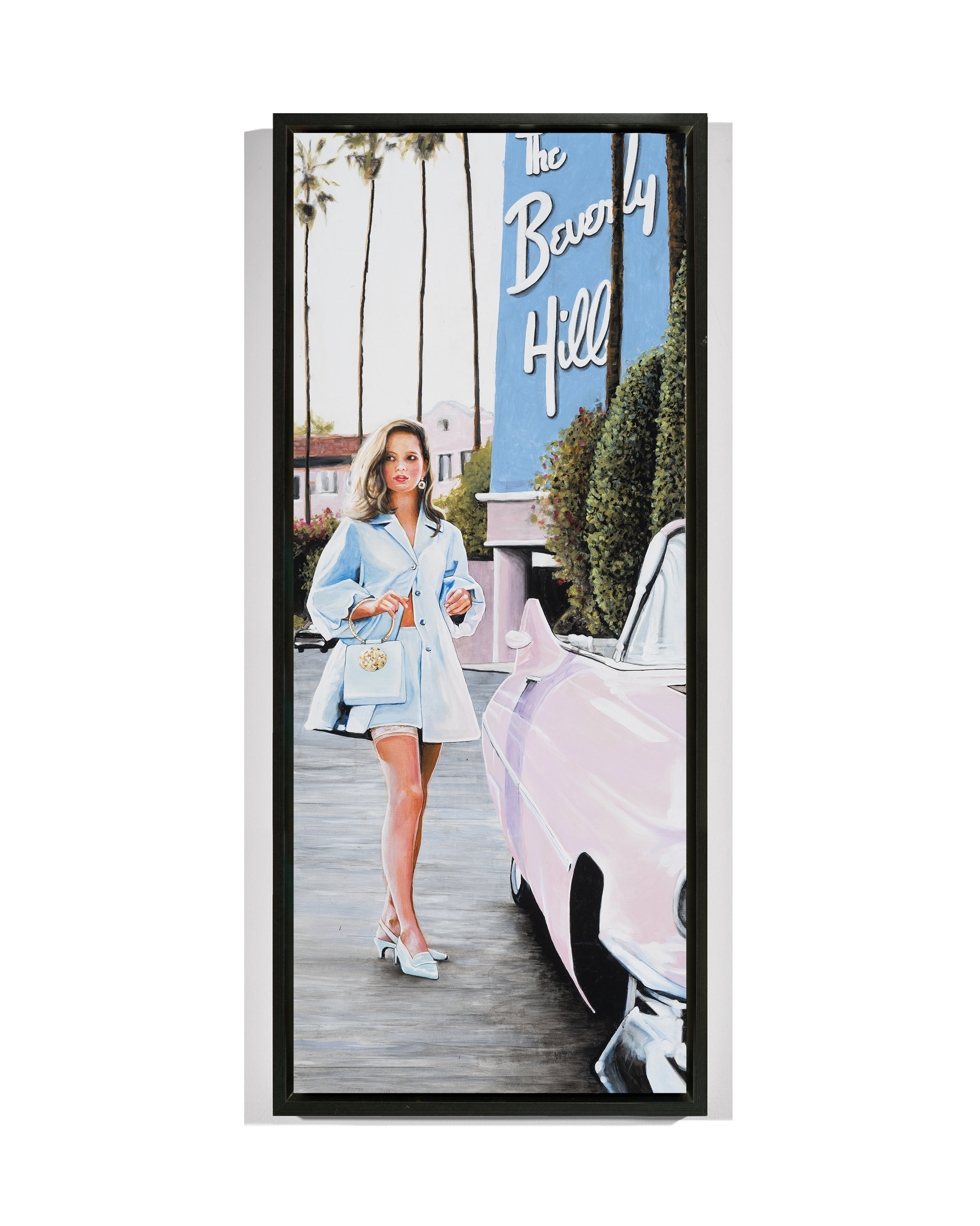 RFA Decor Beverly Hills Hotel by Jeff Schaub - Floater Frame Painting ...