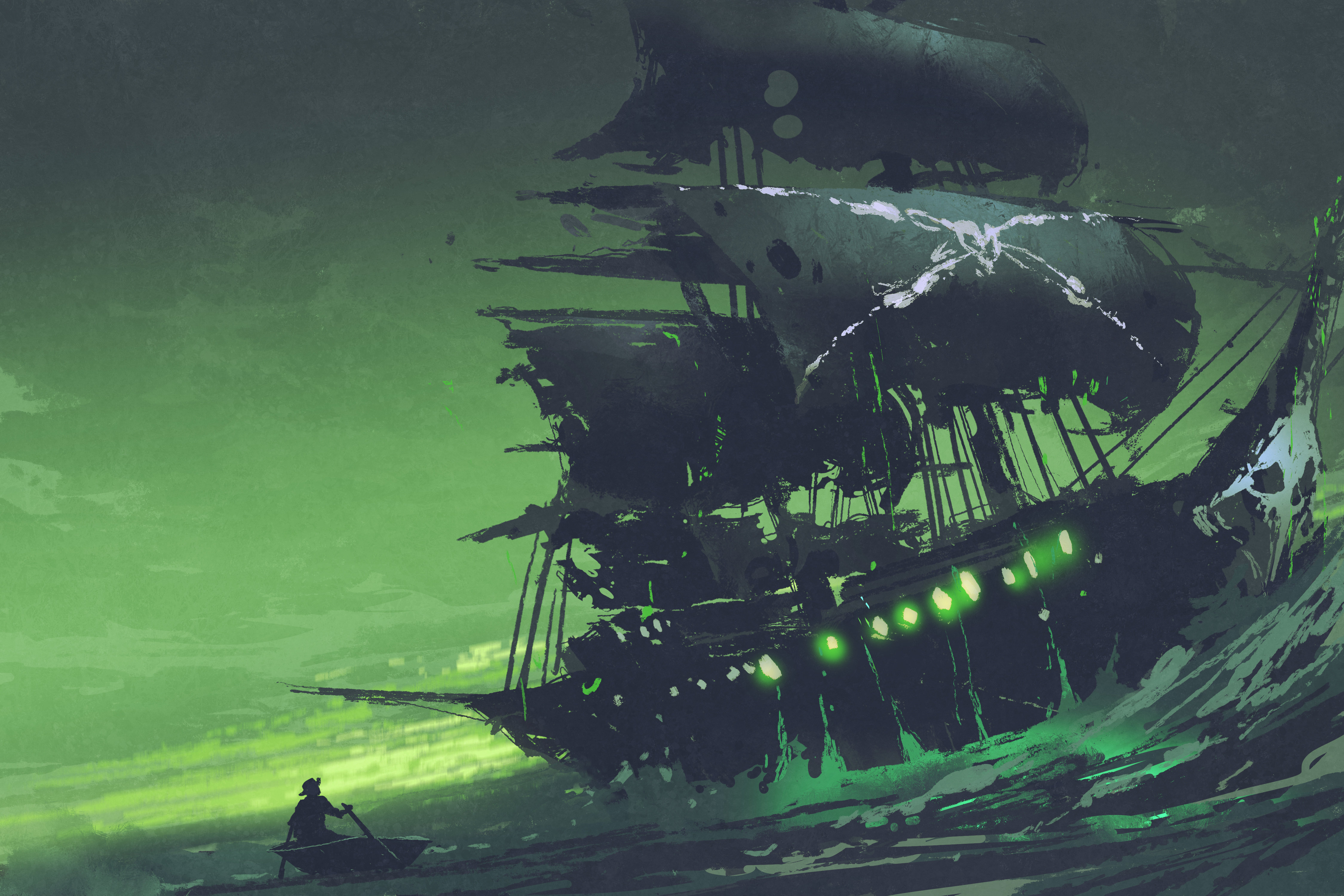 pirate ghost ship