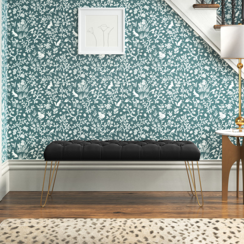 Etta Avenue™ Romilda Upholstered Bench & Reviews | Wayfair