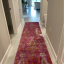 World Menagerie Jambi Ikat Pink/Beige Indoor/Outdoor Area Rug & Reviews ...