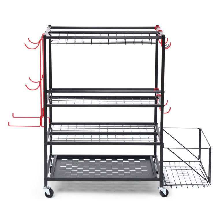 WFX Utility™ Wall Mounted Adjustable Multi-Use Sports Rack | Wayfair