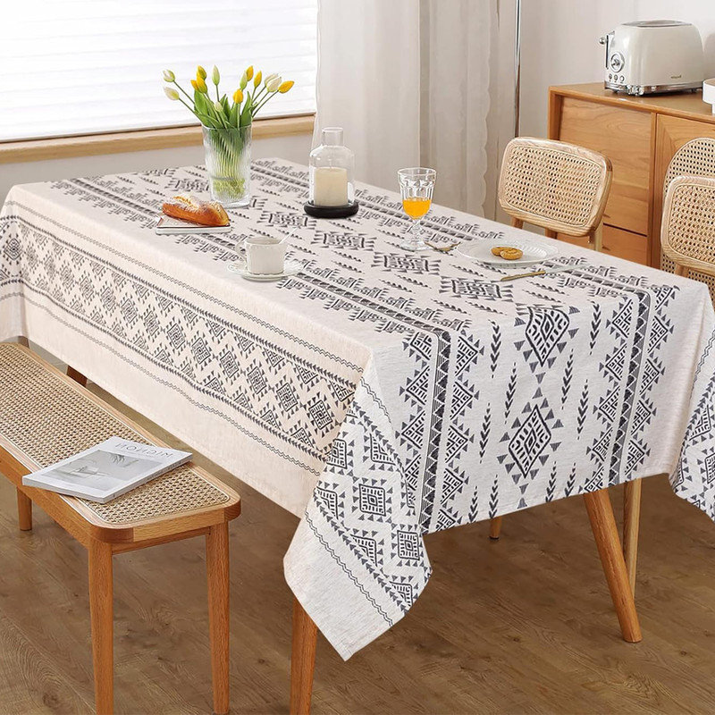 Foundry Select Table Cloth 60x84 in Rectangle Table, Heavy Duty Cotton ...