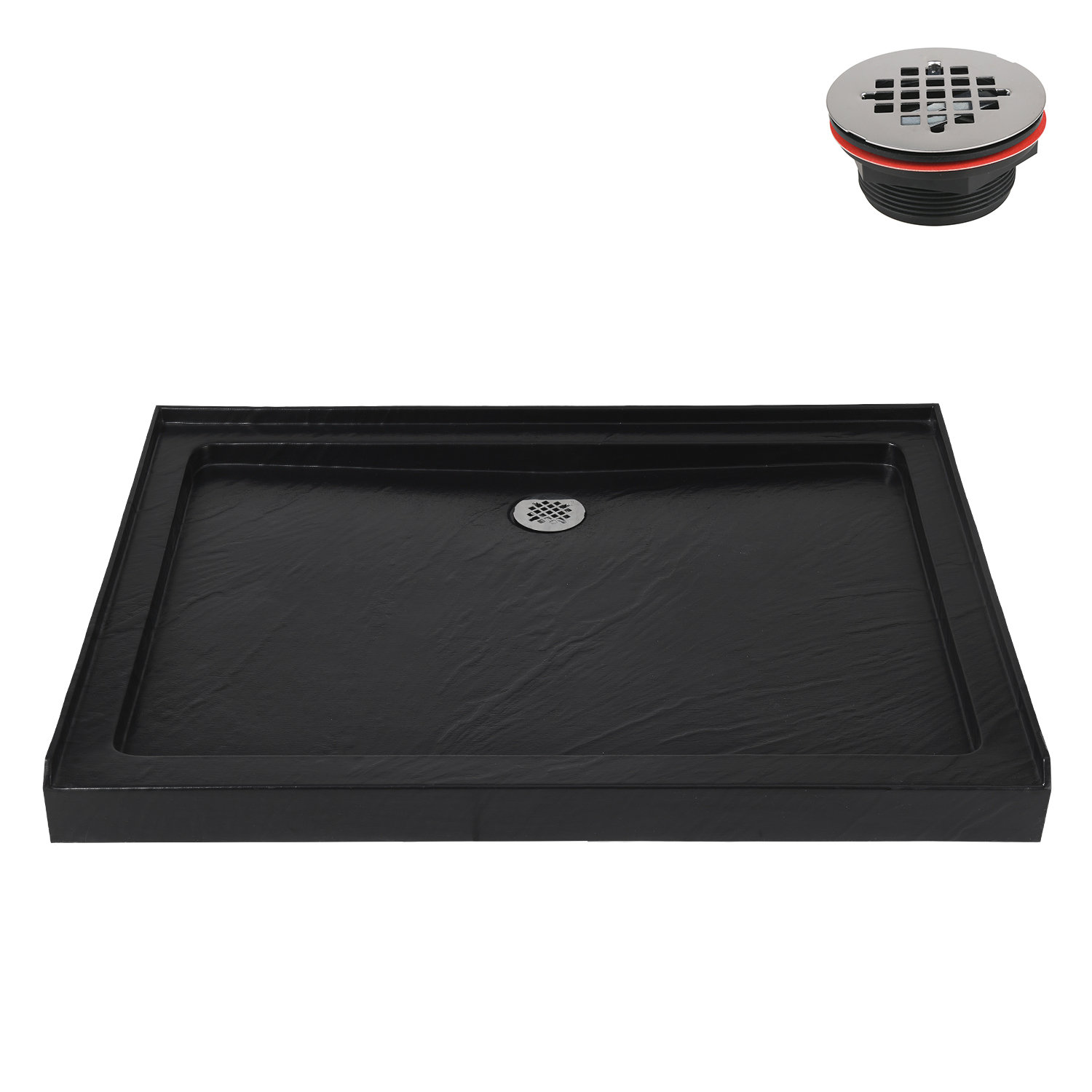 Streamline Bath Streamline NTM-646-48GR-AL 48 in. x 36 in. Alcove ...