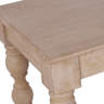One Allium Way® Braydan 2-Drawer Desk with Hand-Turned Legs | Wayfair