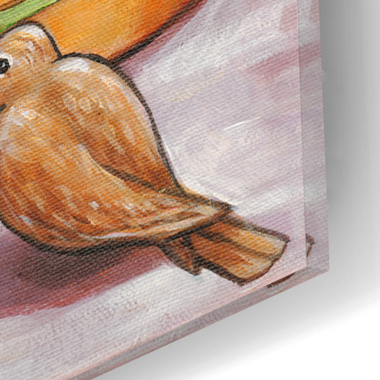 Red Barrel Studio® Spring Birds Flowers On Plastic / Acrylic by Cathy ...