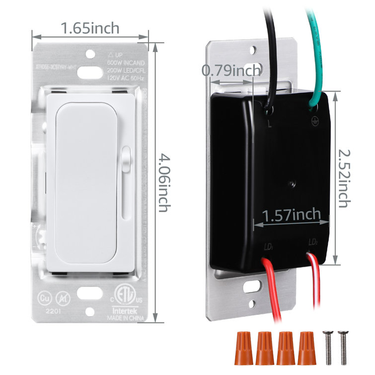 TORCHSTAR 3-Way Rocker Light Switch - Wayfair Canada