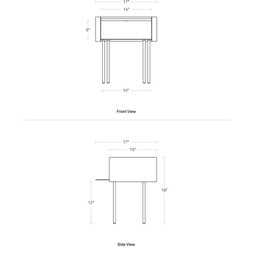 Li'l Something Side Table & Reviews | AllModern