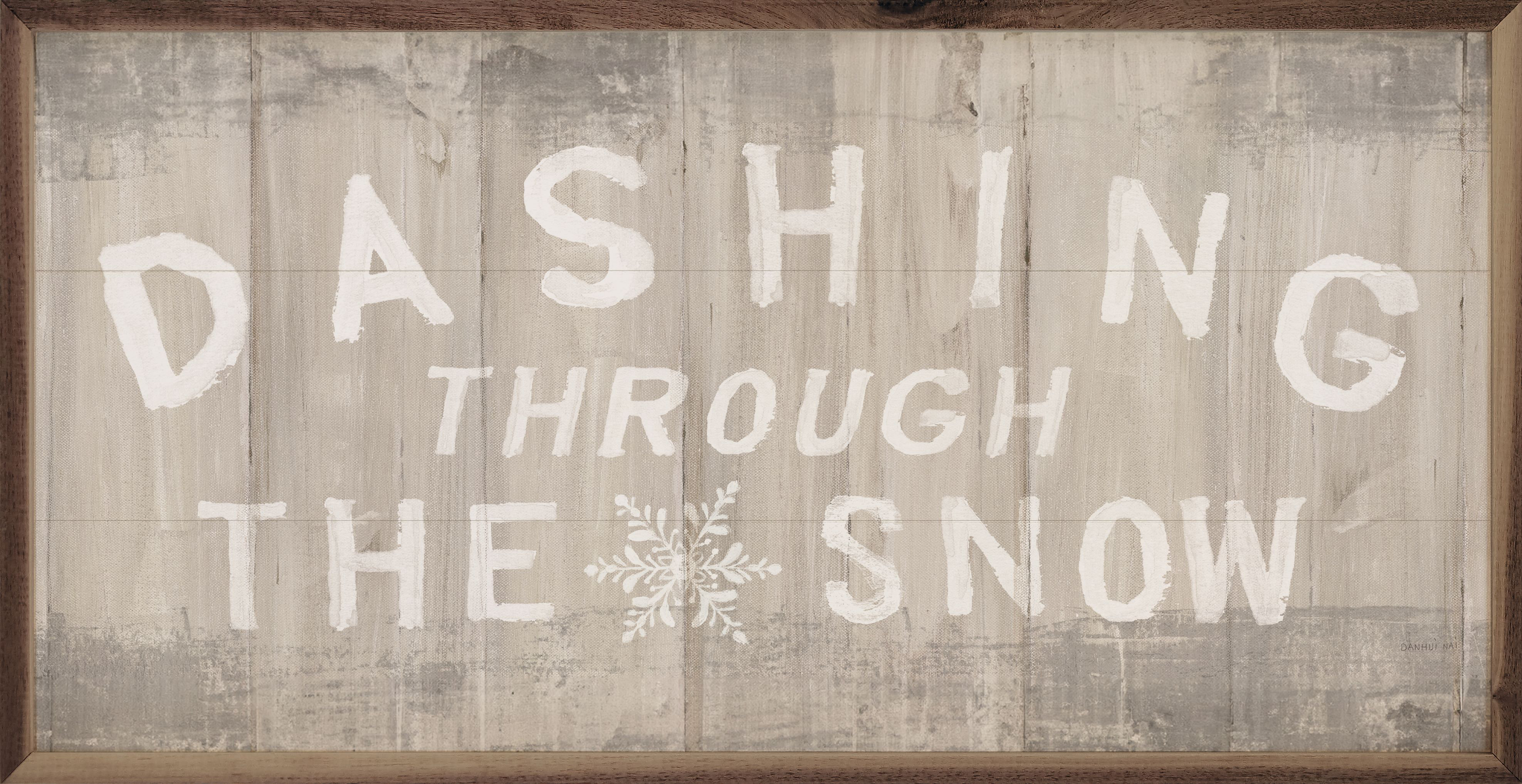 The Holiday Aisle® " Woodland Holiday Sign Dashing By Danhui Nai " on ...