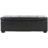 Red Barrel Studio® Alescia Faux Leather Upholstered Storage Bench ...