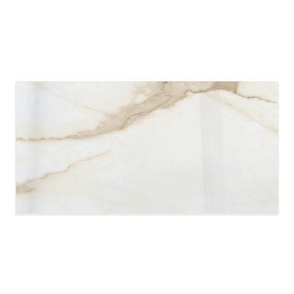 Geo Coverings Fino Glossy 12x24 Porcelain Floor & Wall Tile (11.63 Sq ...