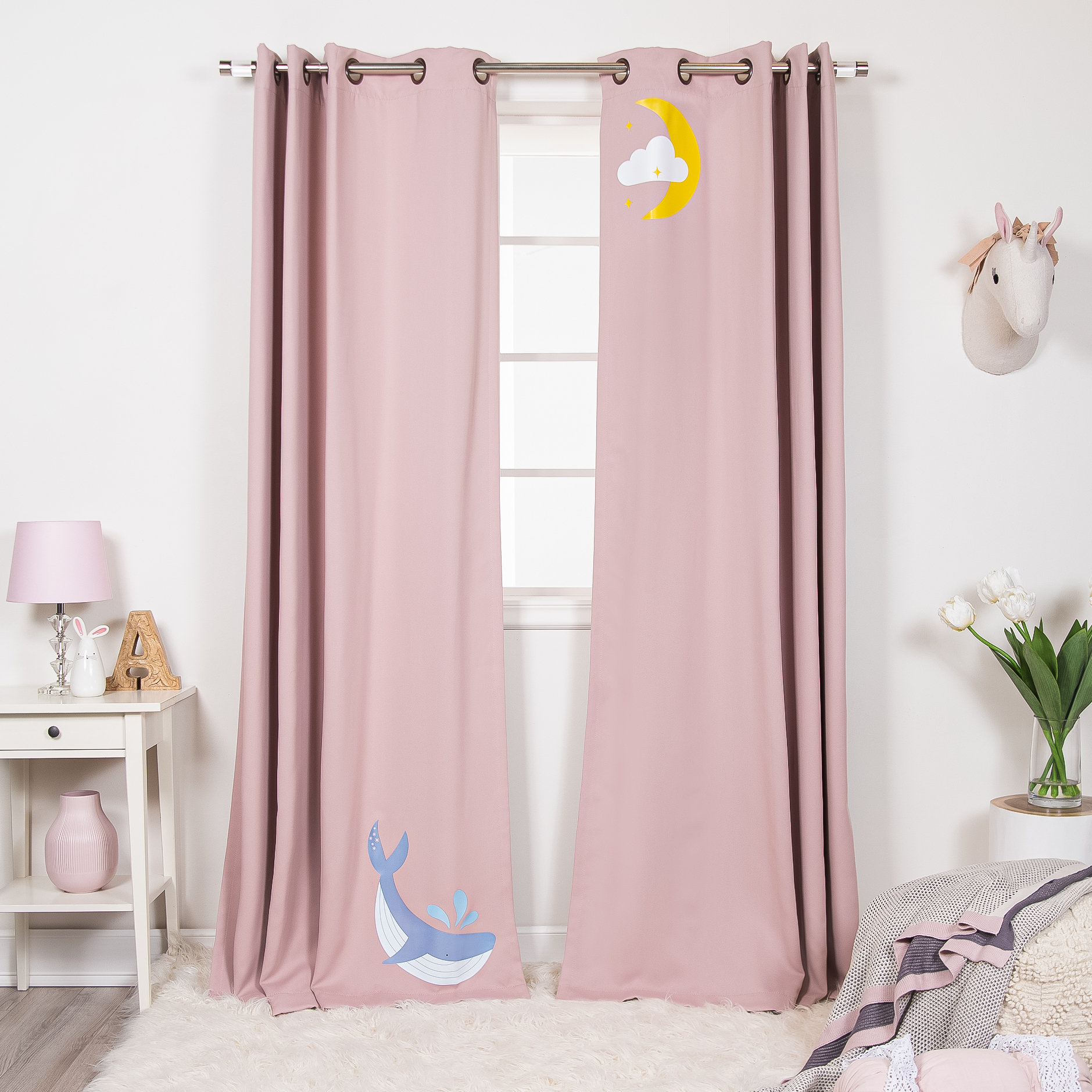 Zoomie Kids Arctic Friends Blackout Curtains - Wayfair Canada