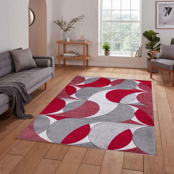 Ivy Bronx Kenzo Geometric Abstract Pattern Rugs | Wayfair.co.uk
