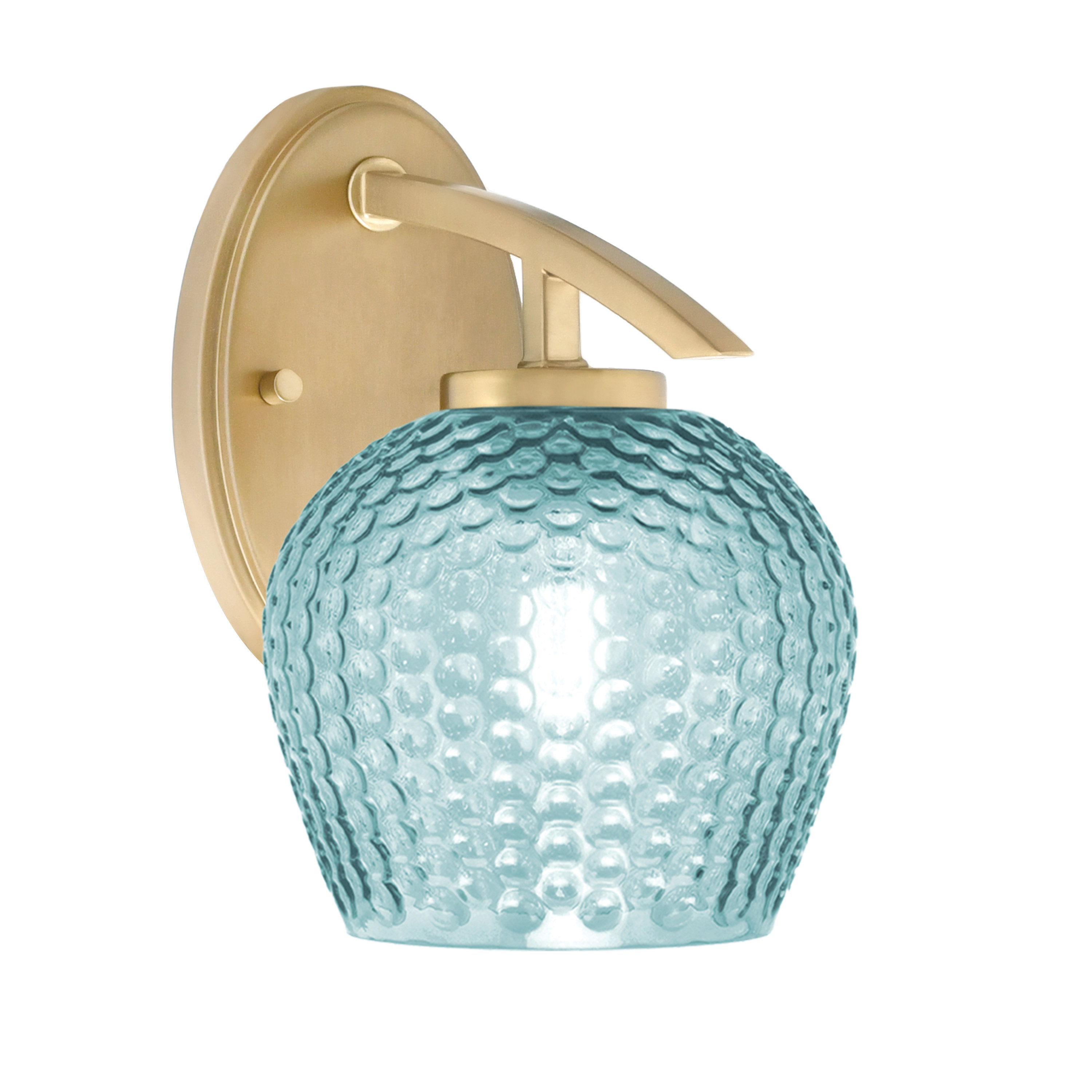 Toltec Lighting Kurve Downlight Wall Sconce Shown In Graphite Finish ...