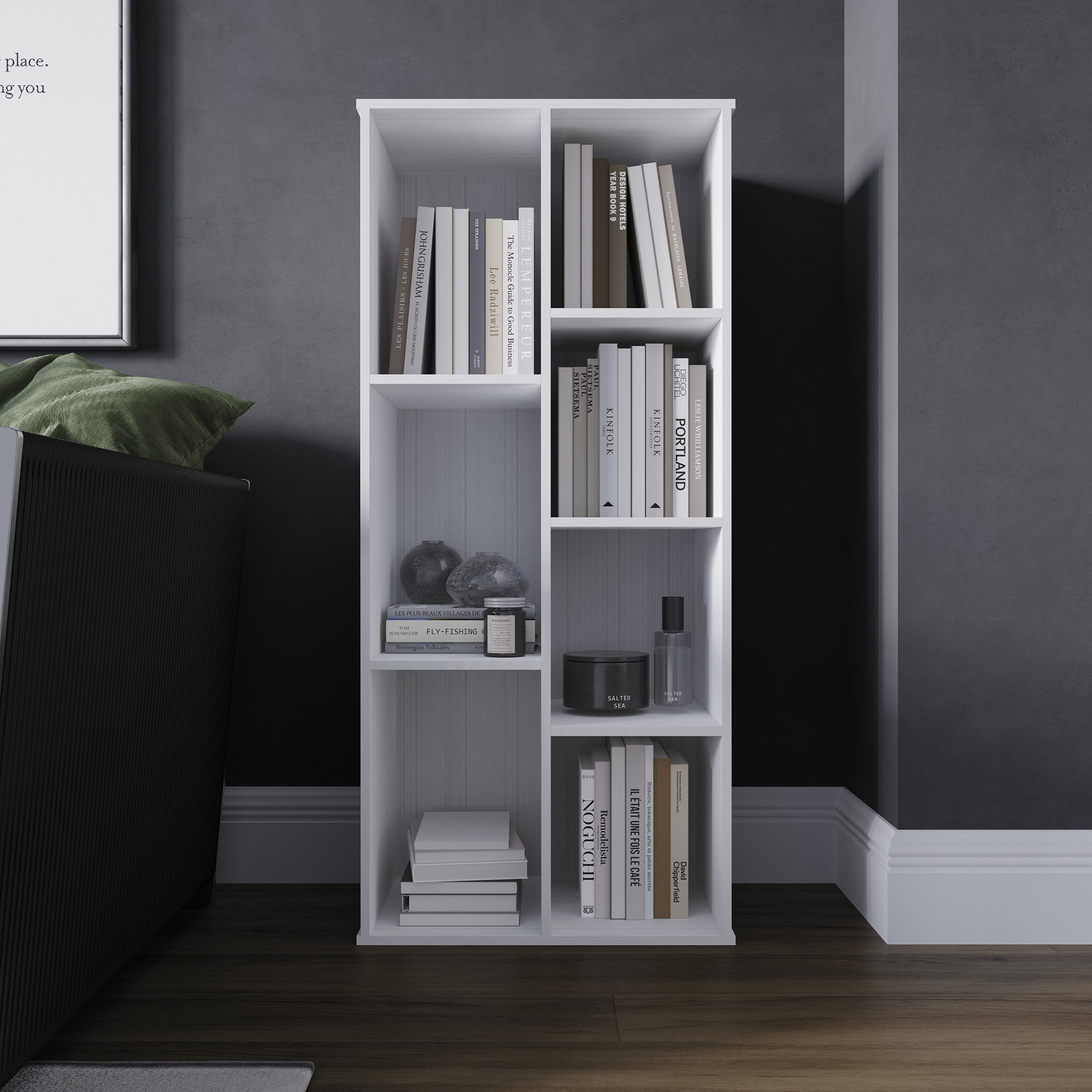 Hokku Designs Colello 41.57" H x 18.7" W Standard Bookcase & Reviews ...