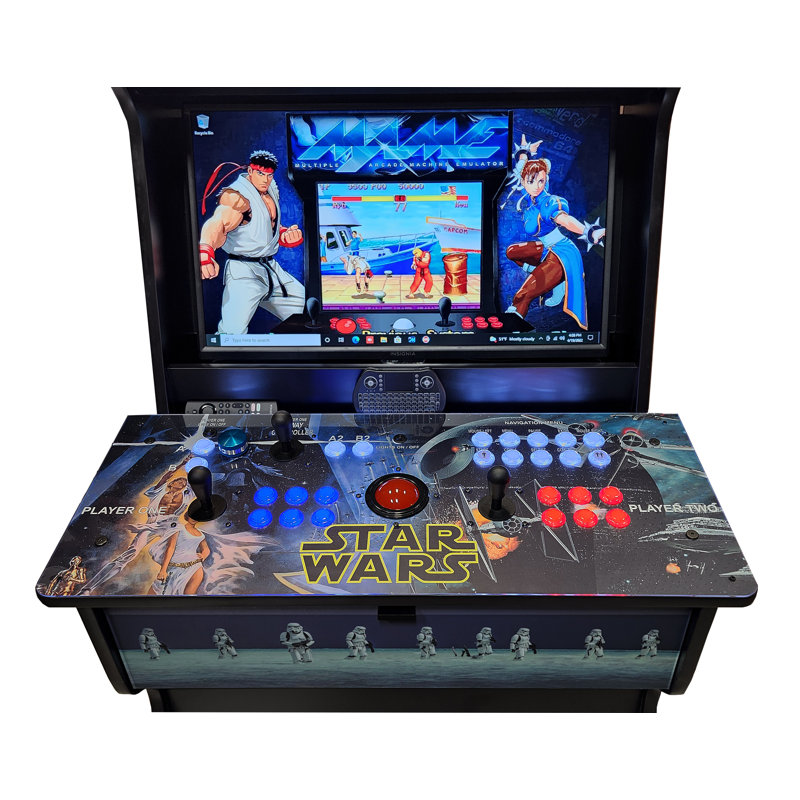N2fun Mame/Hyperspin Star Wars Upright Arcade Game w/ 31K+ Games | Wayfair