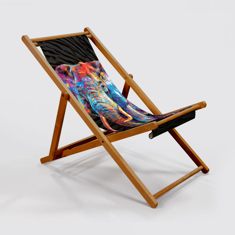 Happy Larry Swensen Folding Deck Chair | Wayfair.co.uk