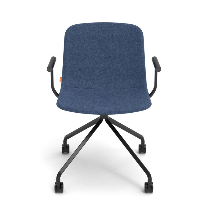 Poppin Key Meeting Polyester Blend Task Chair | Wayfair