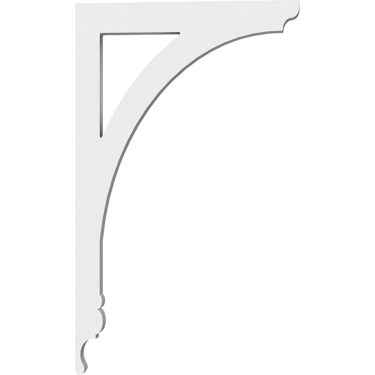 Ekena Millwork Legacy Architectural Grade PVC Bracket & Reviews | Wayfair