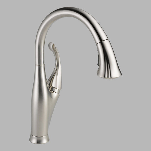 Delta Addison Single Handle Pull-Down Kitchen Faucet | Wayfair