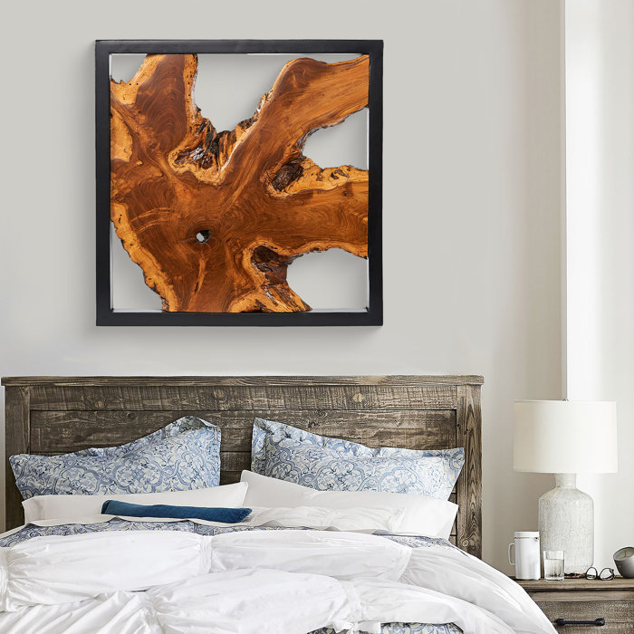 Loon Peak® Handmade Solid Wood Abstract Wall Decor | Wayfair