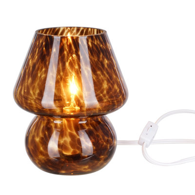 Wrought Studio Dakesha Glass Table Lamp & Reviews | Wayfair
