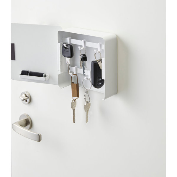 Yamazaki USA Yamazaki Home Square Magnetic Key Cabinet, Keychain Holder ...