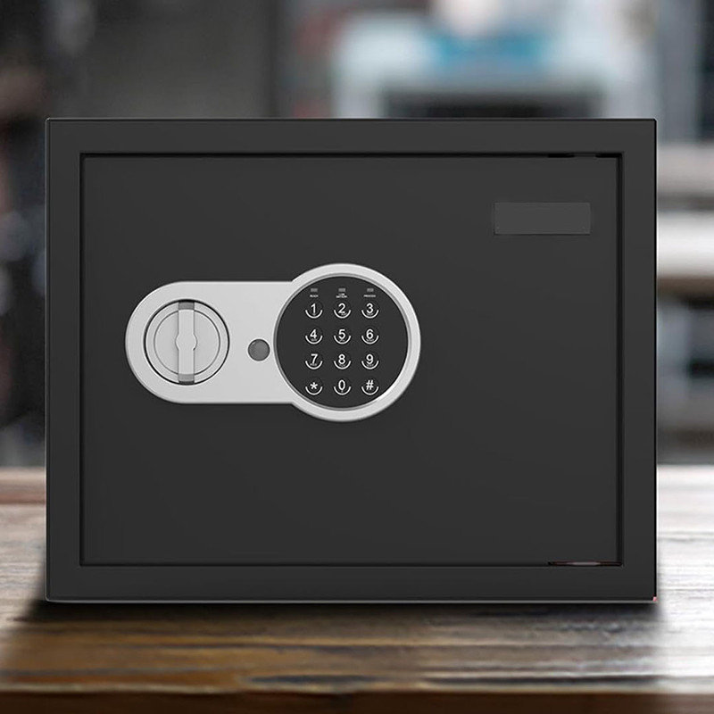 DEBLIT Digital Security Home Safe, Safe Box with Electronic Keypad ...