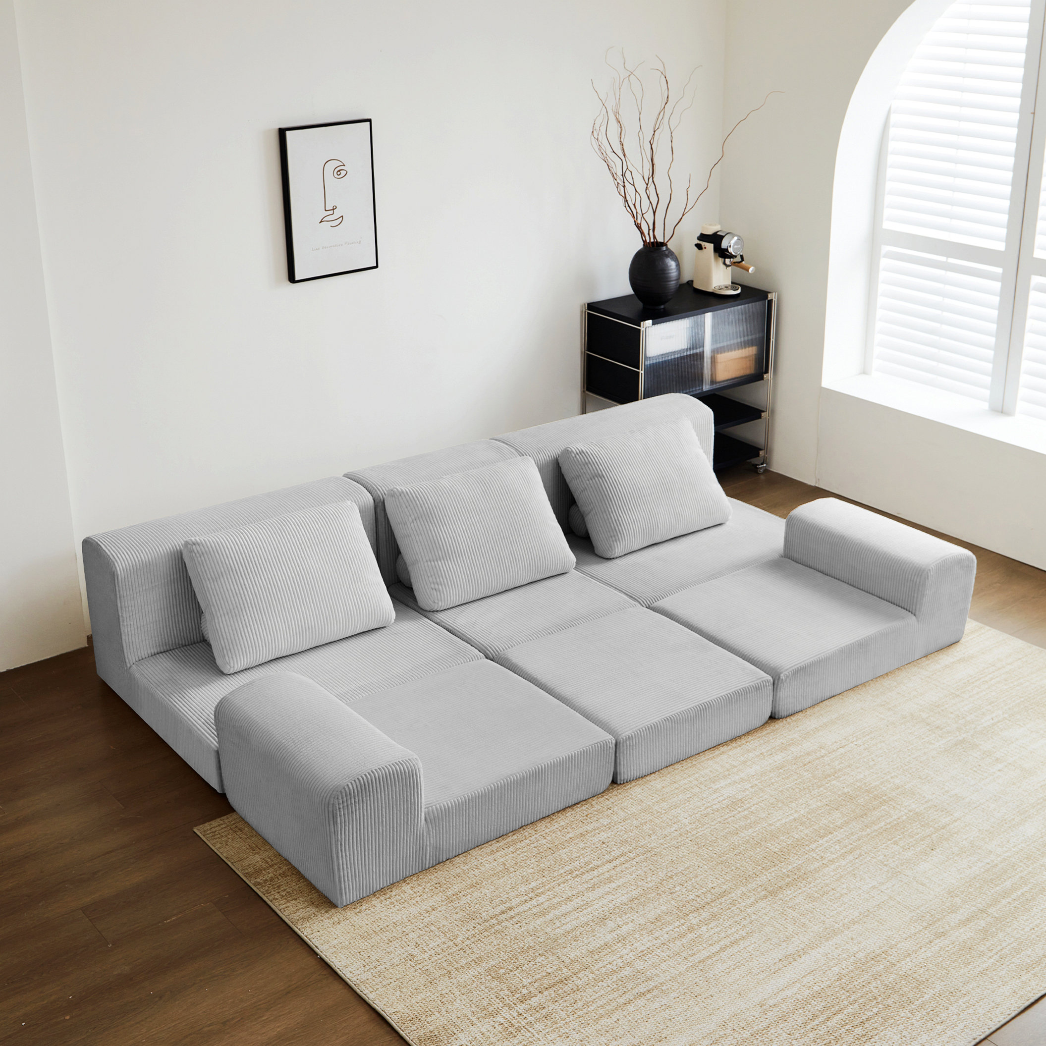 Latitude Run® Luxury Sleeper Sofa Bed with Soft Cushion - Ultimate ...