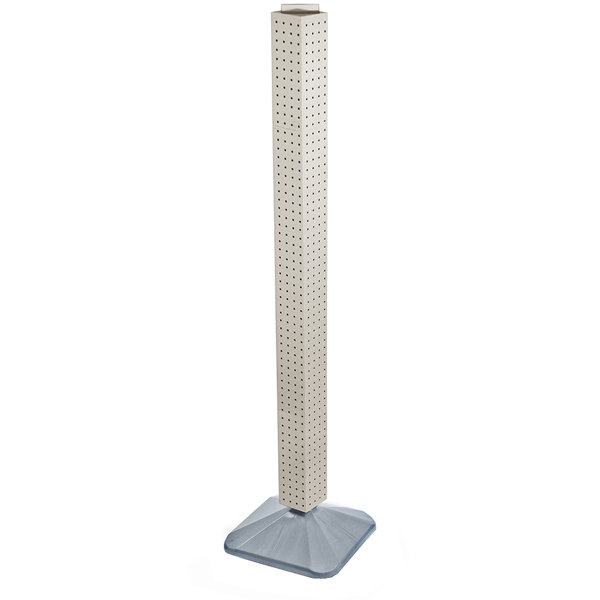 Azar Displays Four-Sided Pegboard Tower Floor Display on Revolving Base ...