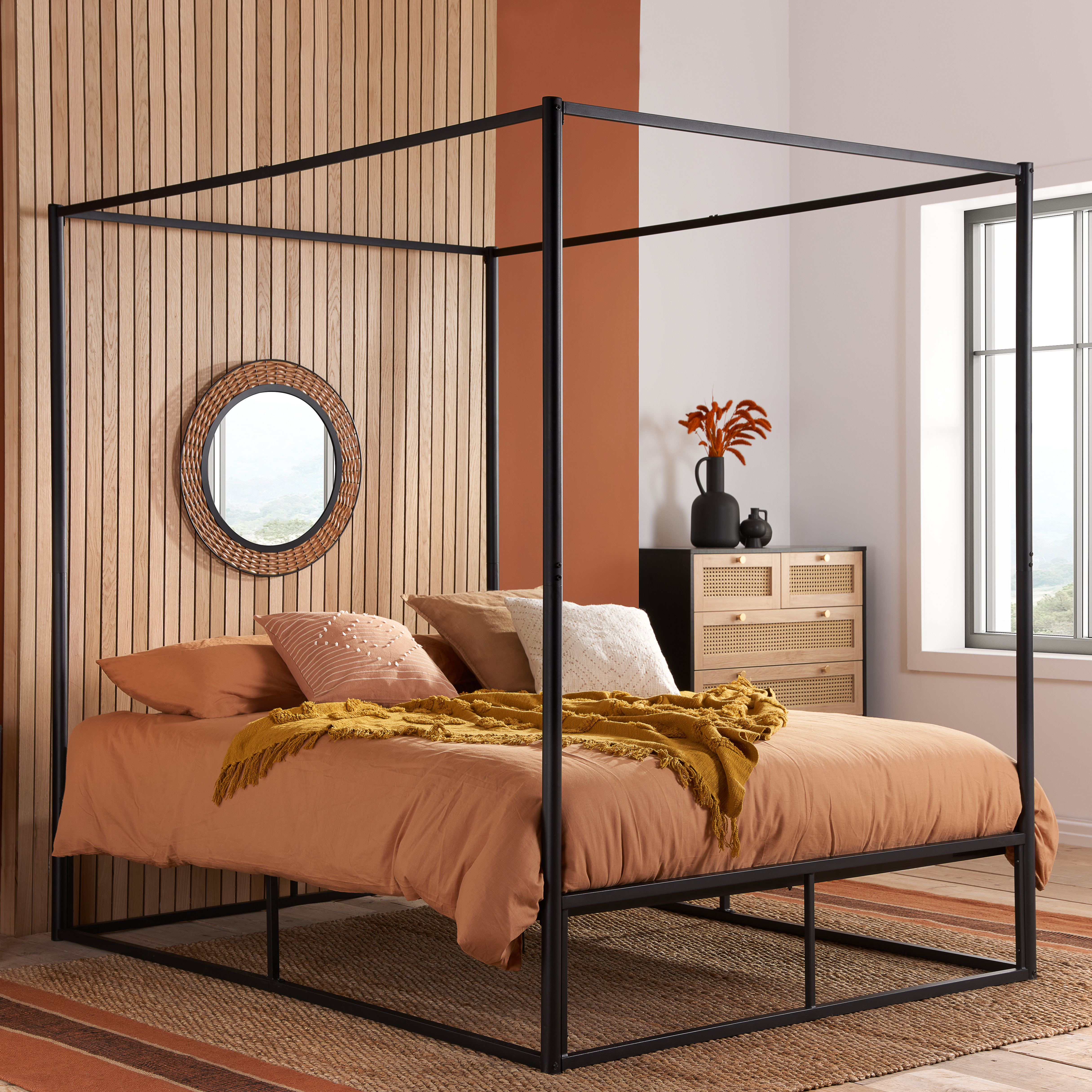 Latitude Run Danilo Canopy Bed & Reviews | Wayfair.co.uk