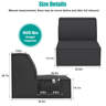 Ebern Designs 30" Small Single Sofa Couch, No Assembly Required ...