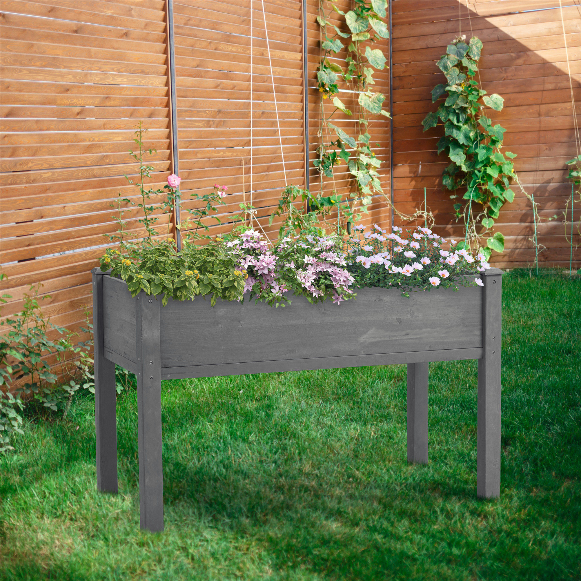 Arlmont & Co. Sofus Elevated Planter - Wayfair Canada
