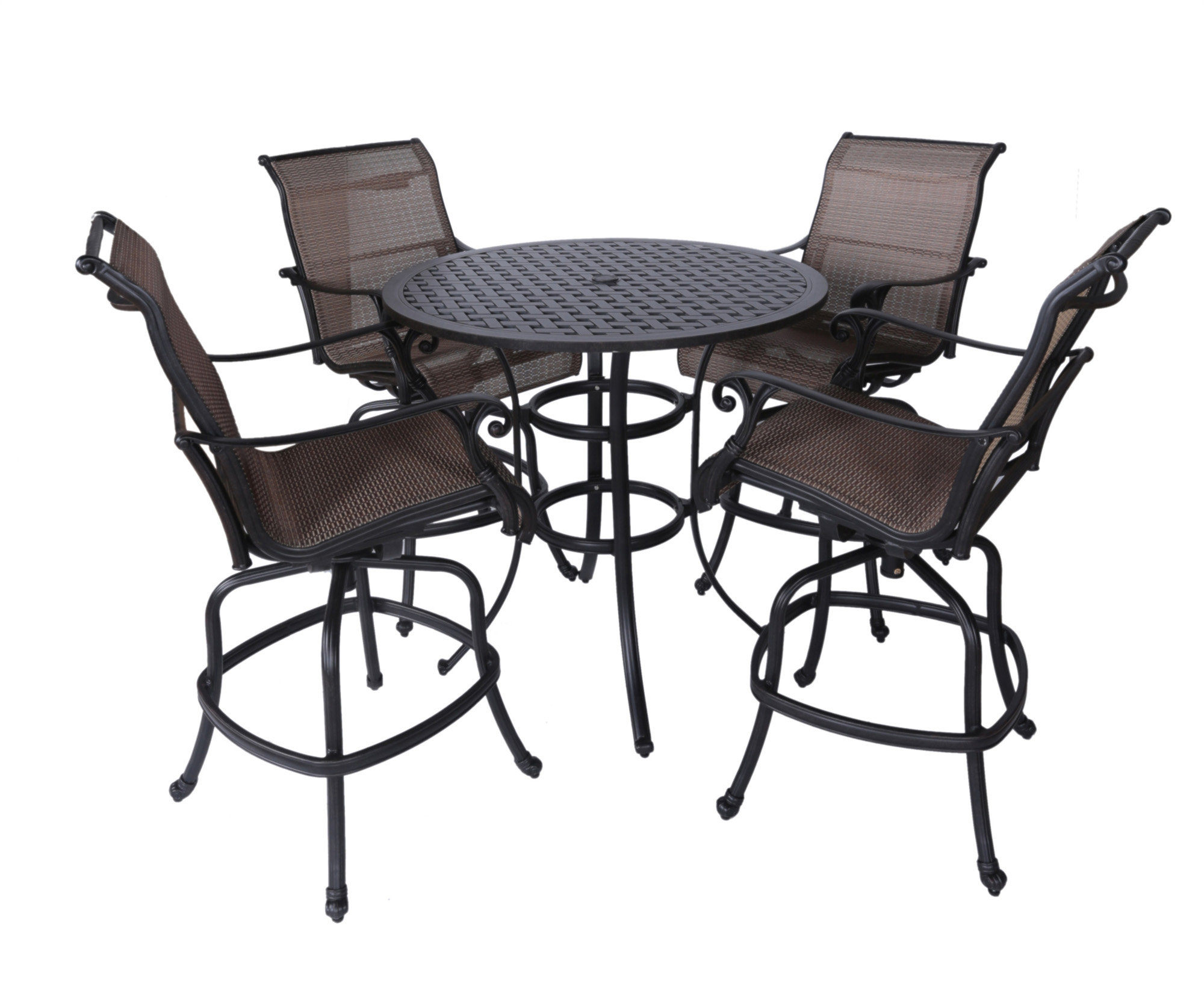 Bloomsbury Market 5 Piece Bar Height Dining Set | Wayfair