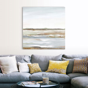 Wrought Studio Vastness I by Eva Watts - Painting Print | Wayfair