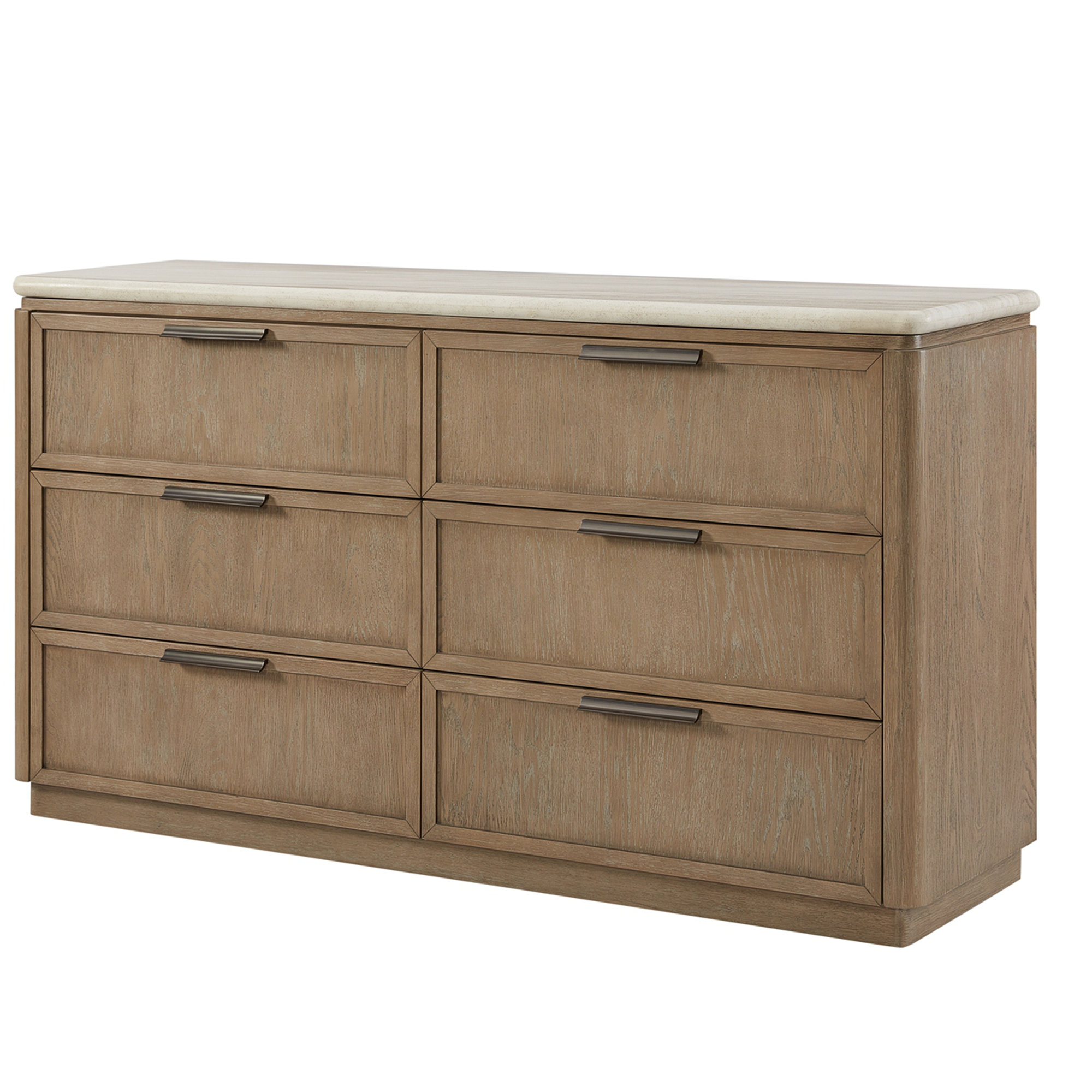 Rosecliff Heights Dresser Oak Veneer Drawer Fronts | Wayfair