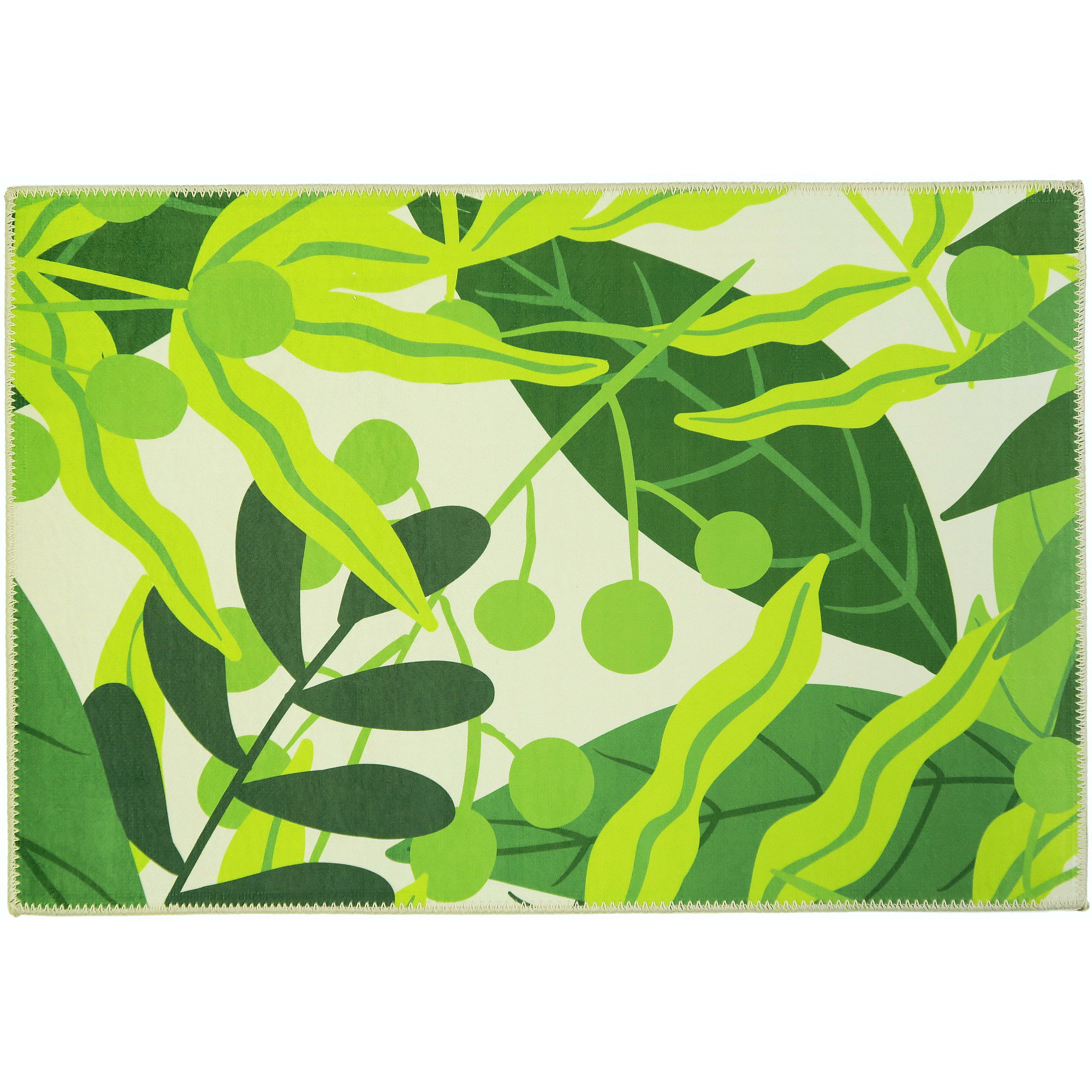 Bayou Breeze Jungle Vines Bayou Breeze Area Rug With Leaves Runner Rug ...