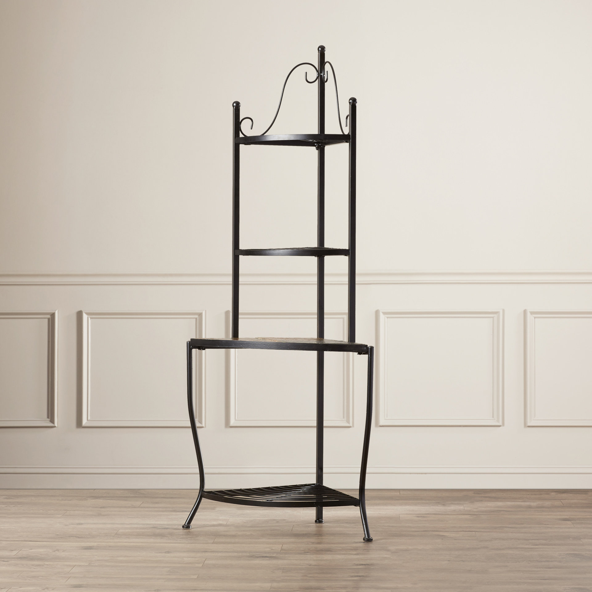 Lark Manor Finland Wrought Iron Baker's Rack & Reviews - Wayfair Canada