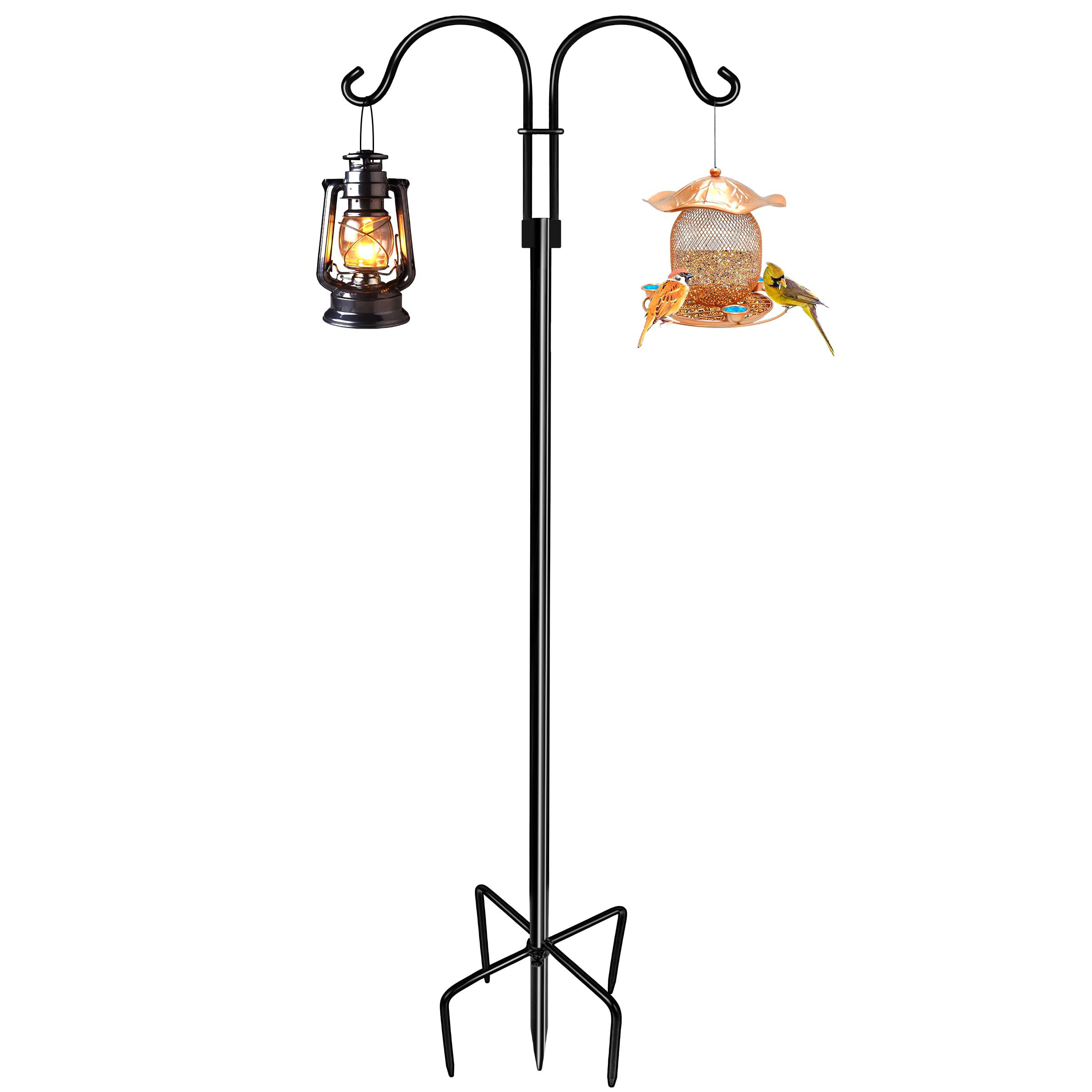 double shepherds hook with base