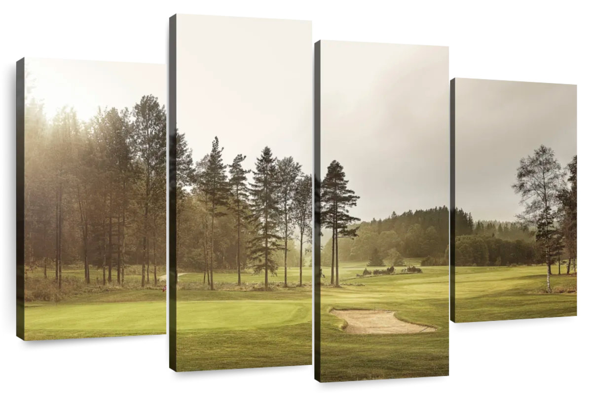 Ebern Designs Sireci Golf Course Trees | Wayfair
