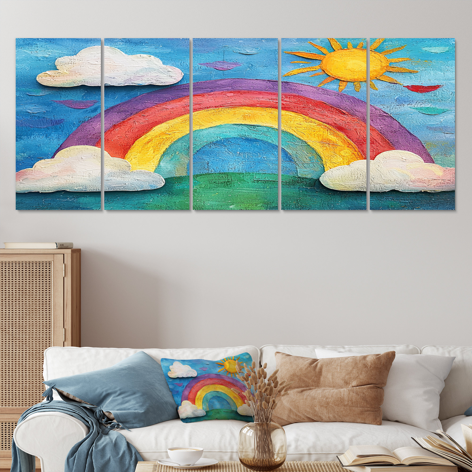 Isabelle & Max™ Rainbow Bright I - Nursery's Wall Art Set | Wayfair