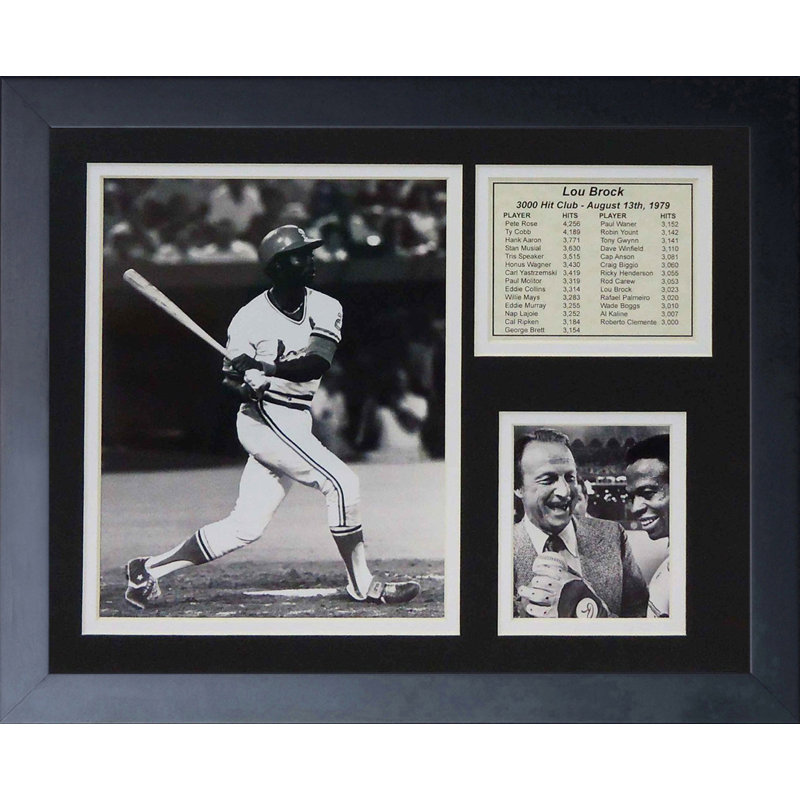 Legends Never Die Lou Brock Framed Photographic Print - Wayfair Canada