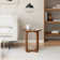 Millwood Pines Ealyn Solid Wood End Table & Reviews | Wayfair