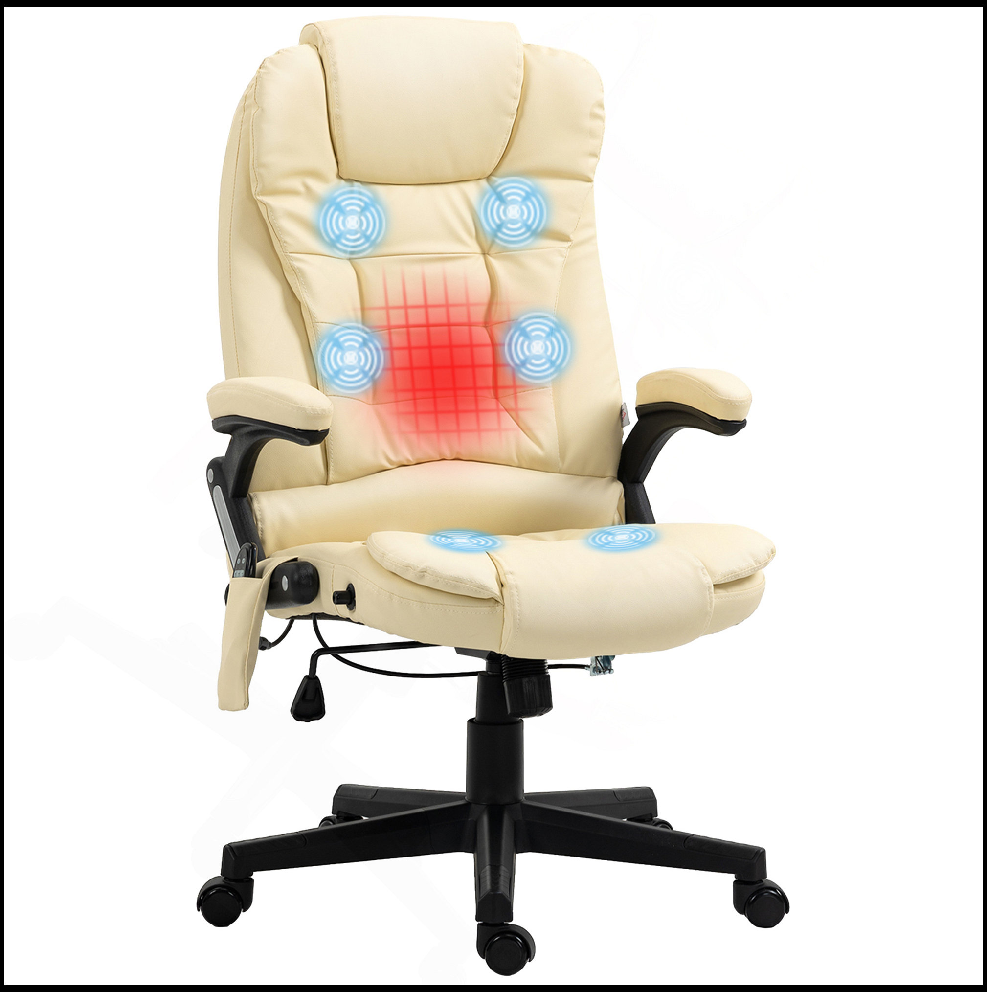 Hokku Designs Advanced Vibration-Heated Office Chair With Multiple ...