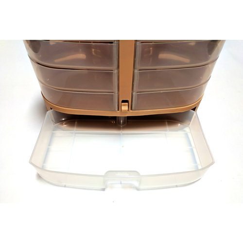 Sana Enterprises Eleven See-Through Drawers Storage and Organization ...