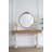House of Hampton® Round Mirror, Wall Mounted Mirror with Metal Frame ...