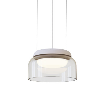 Pablo Designs Totem Mini Down Light Opal Glass Shades WHT ( E Shade ...