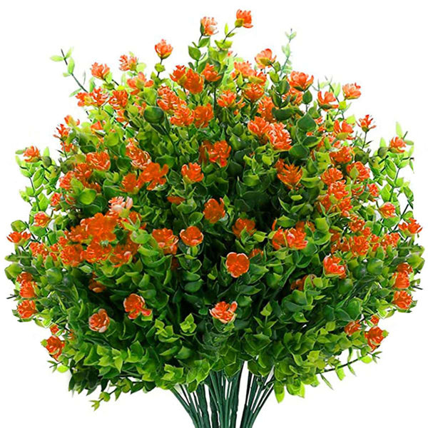 Orange Faux Flowers You'll Love | Wayfair